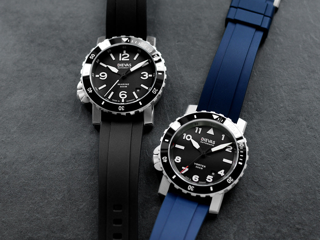 Vortex 500 on Rubber – Dievas Watches