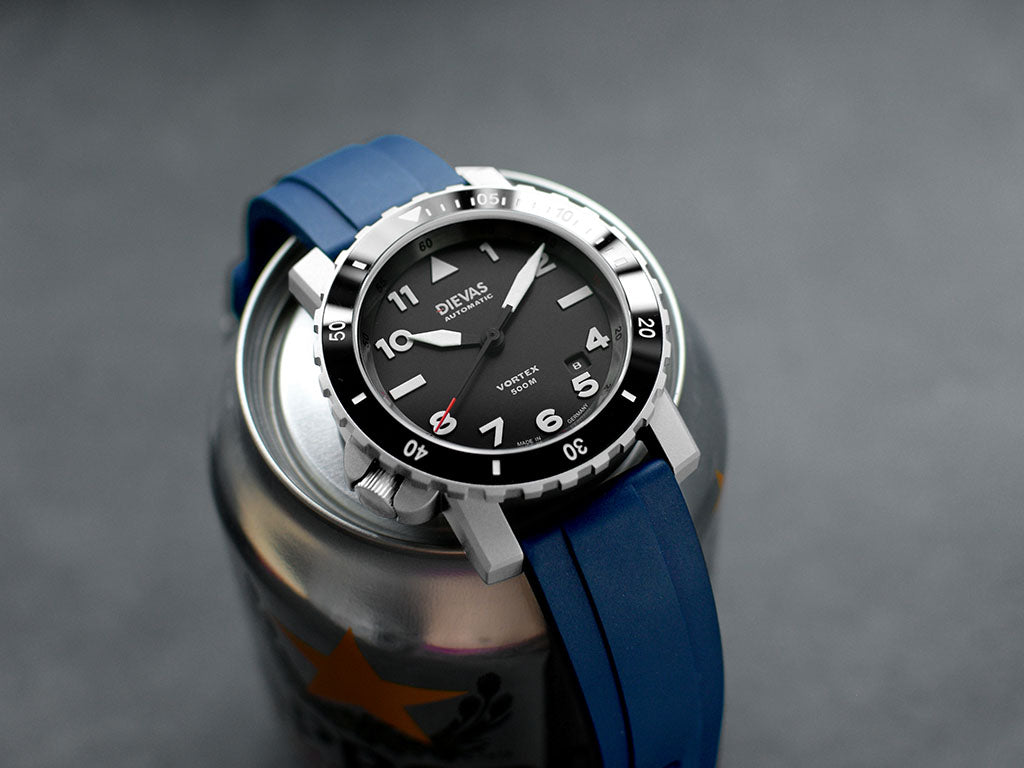 Vortex 500 on Rubber – Dievas Watches