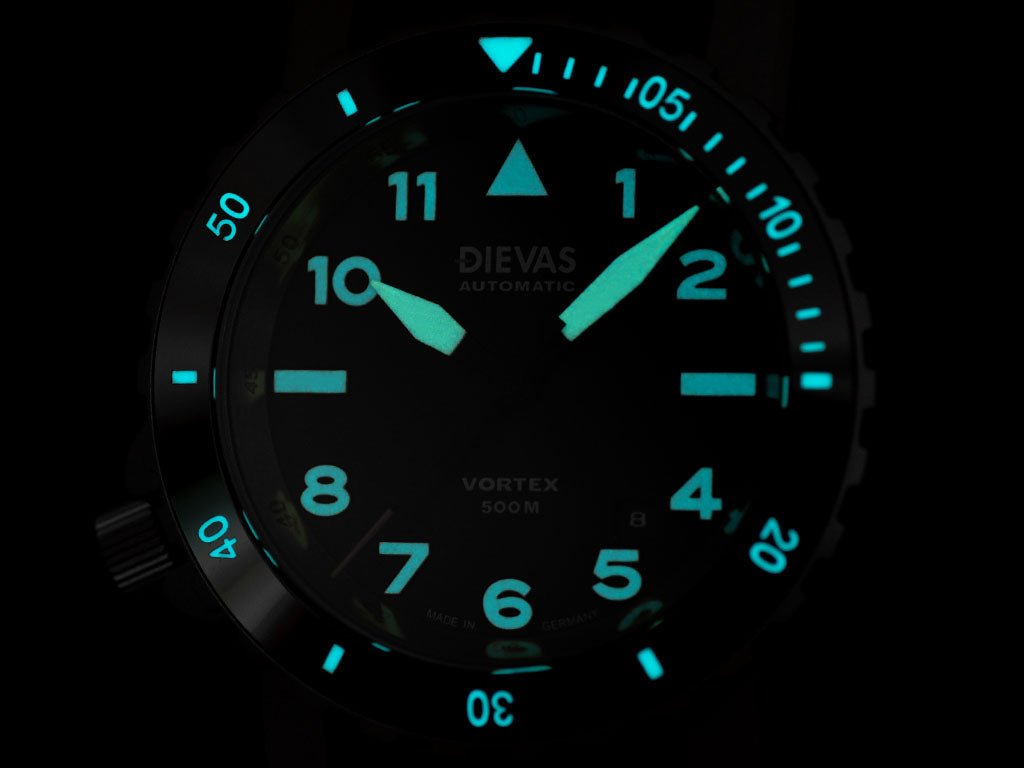 Vortex 500 on Rubber – Dievas Watches
